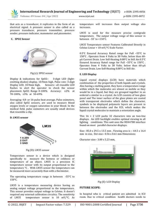 IOT BASED ICU MONITORING SYSTEM | PDF