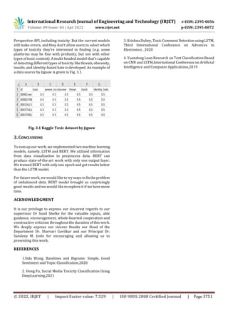 Derogatory Comment Classification | PDF