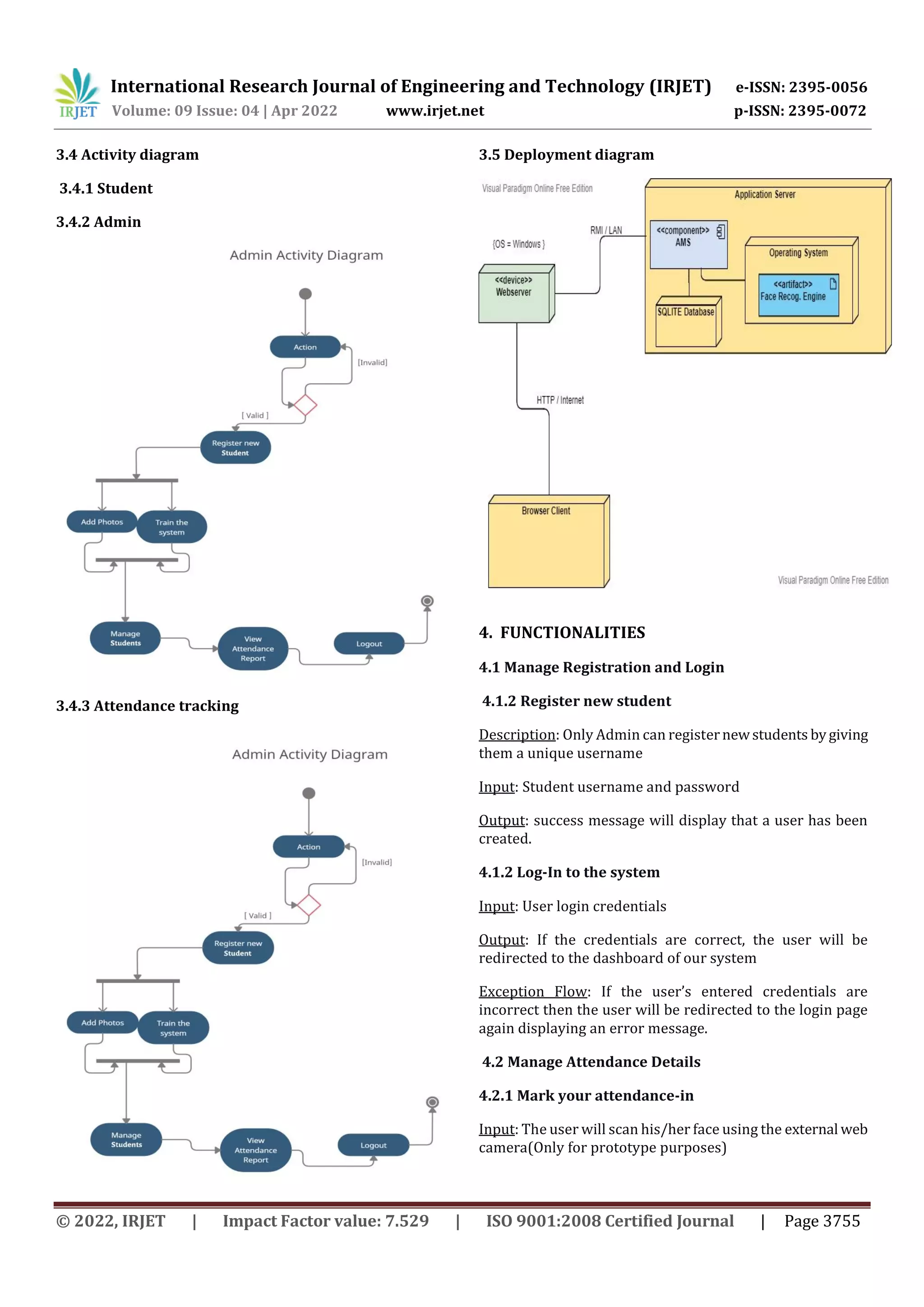 Automated Face Detection And Recognition Web Based Monitoring System Pdf