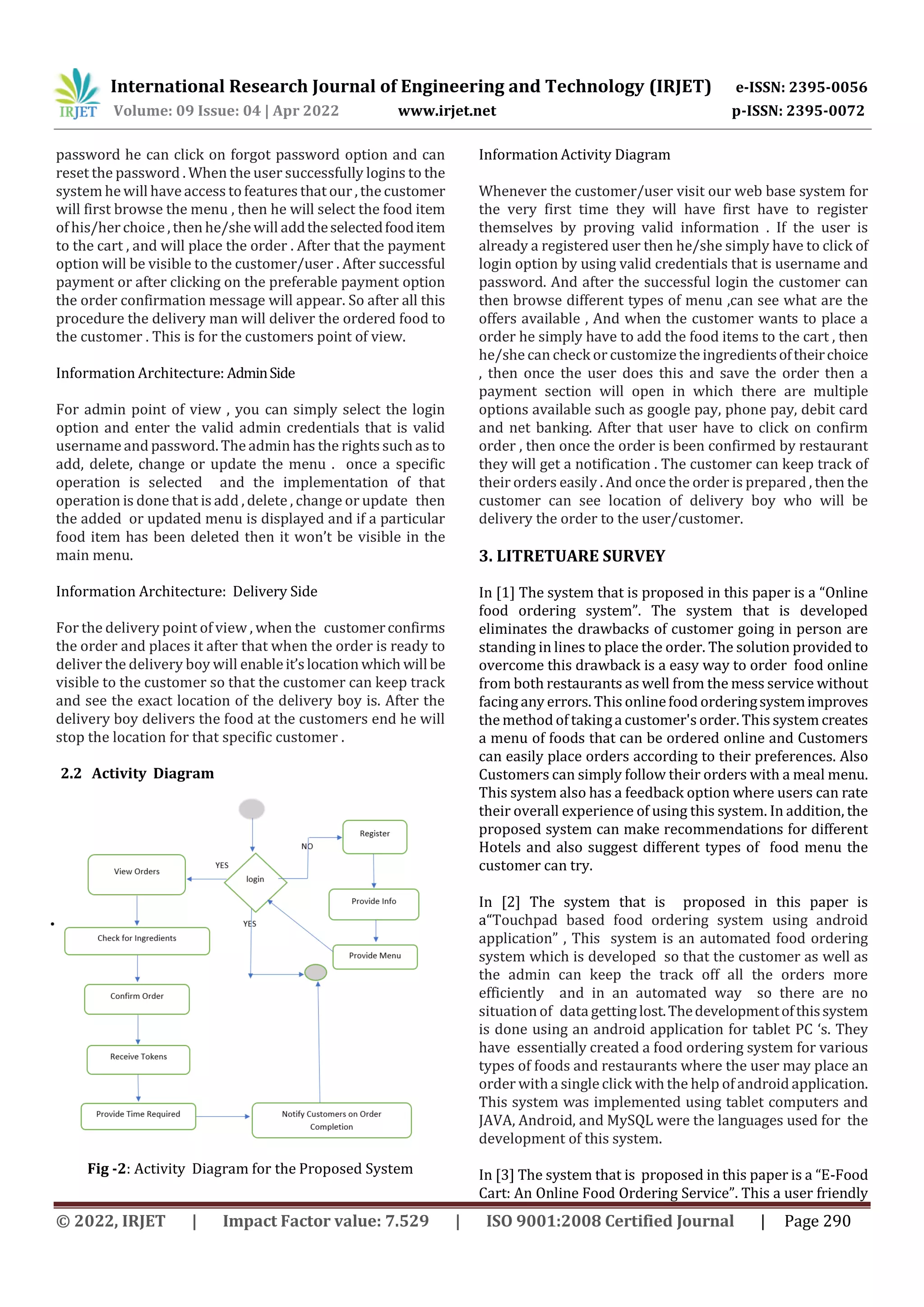 Food Ordering System | PDF | Grocery Shopping | Shopping