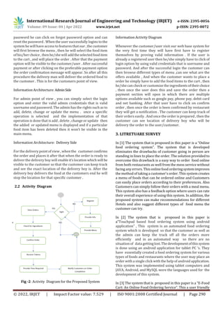 Food Ordering System | PDF | Grocery Shopping | Shopping