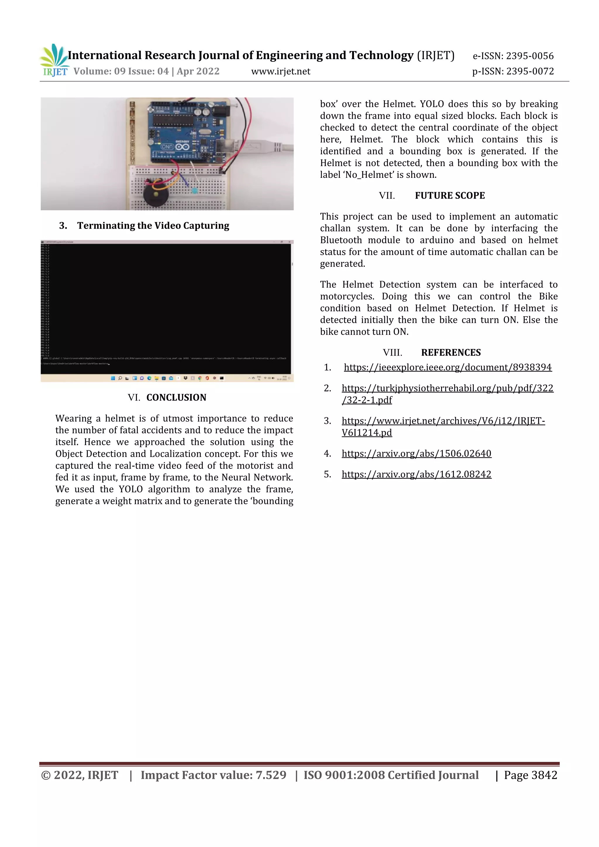 Intelligent Helmet Detection Using Opencv And Machine Learning Pdf
