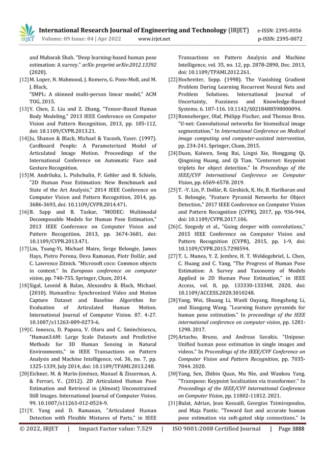 A Survey On Human Pose Estimation Pdf 3 D Graphics Computer Software And Applications