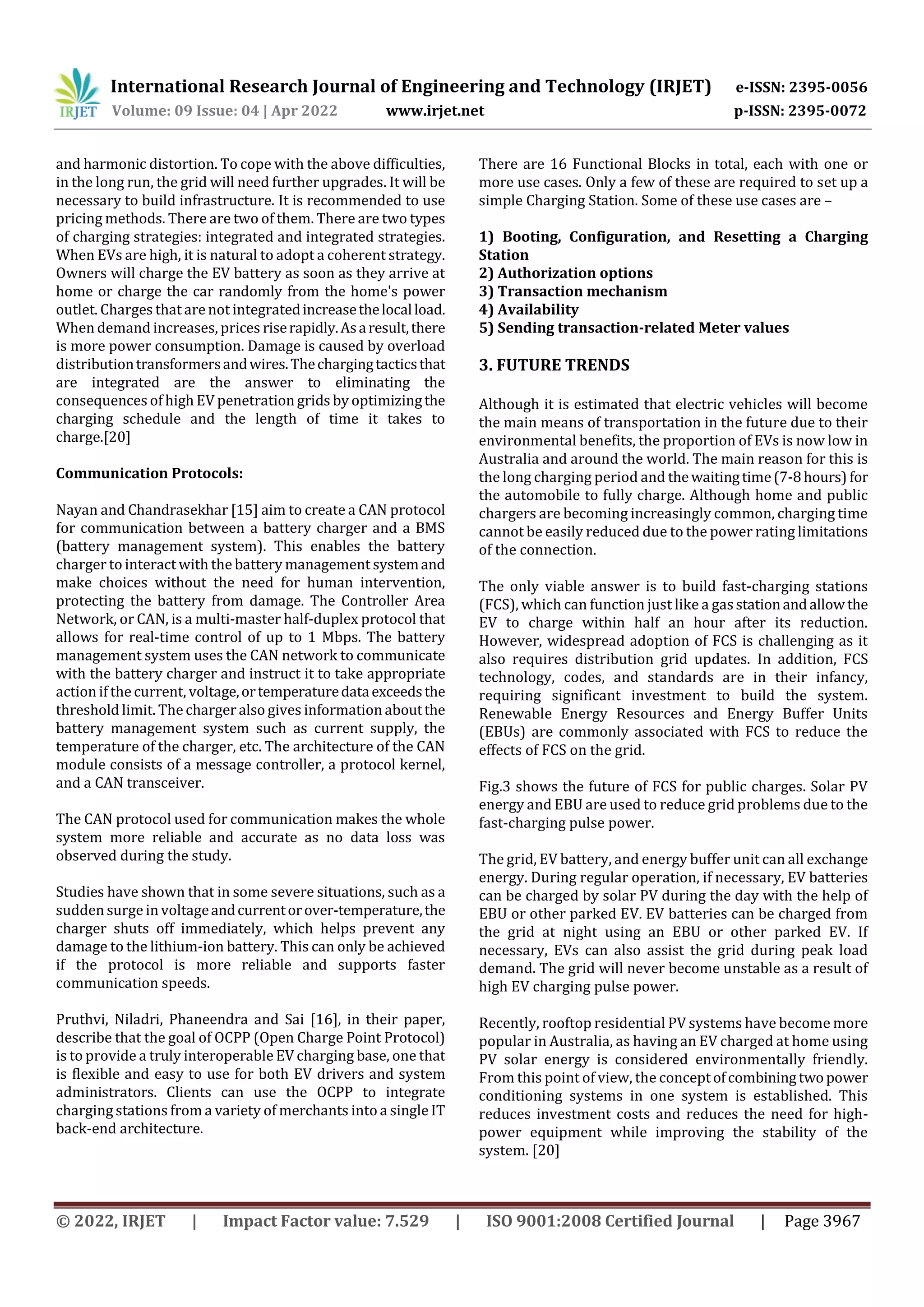 A Review on Electric Vehicle Charging Systems | PDF