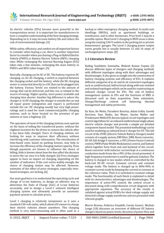 A Review on Electric Vehicle Charging Systems | PDF