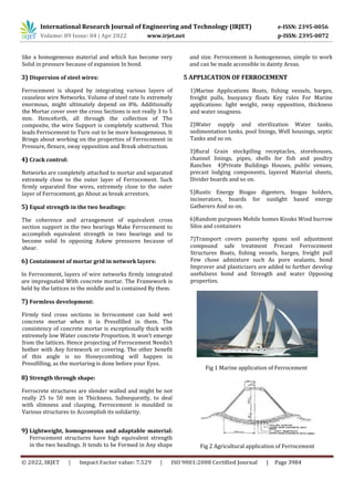 ECO-FRIENDLY ENVIRONMENTAL FERROCEMENT CHECK DAM | PDF