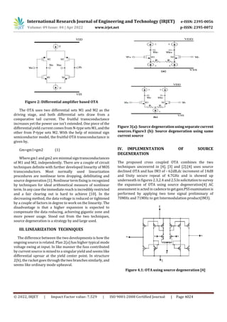 Operational Transconductance Amplifier on High Gain | PDF