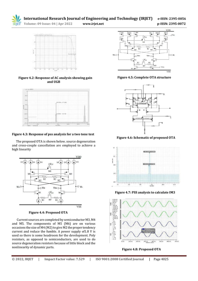 Operational Transconductance Amplifier on High Gain | PDF