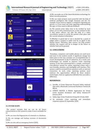 Crime Record Management system with React Native and Google Cloud ...