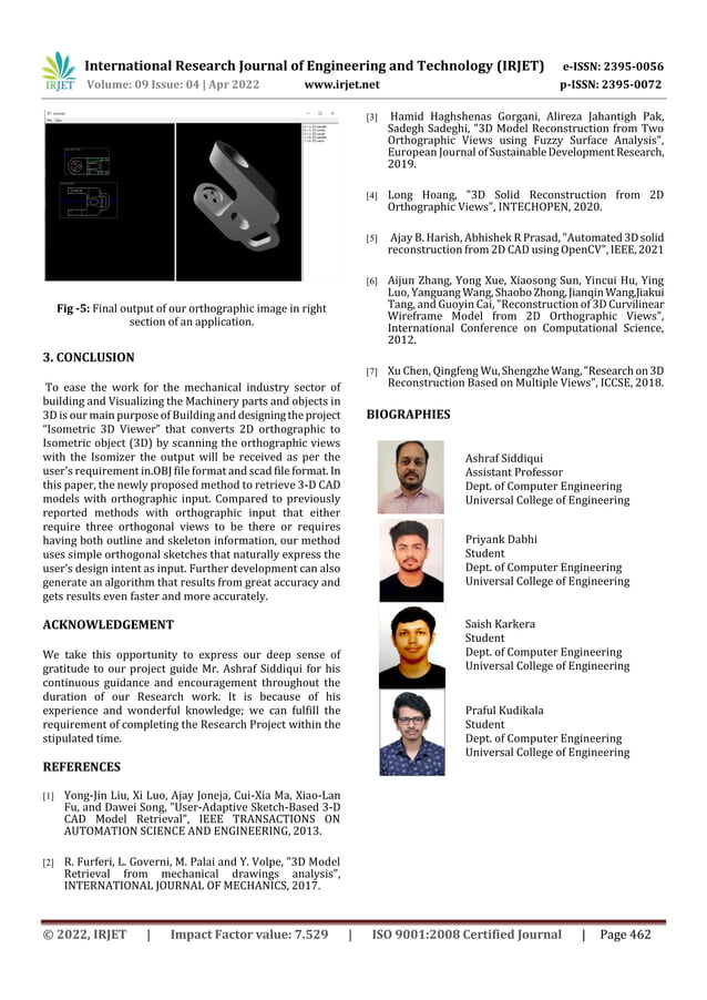 Isomizer – Reconstruction of static 3D objects using 2D views | PDF