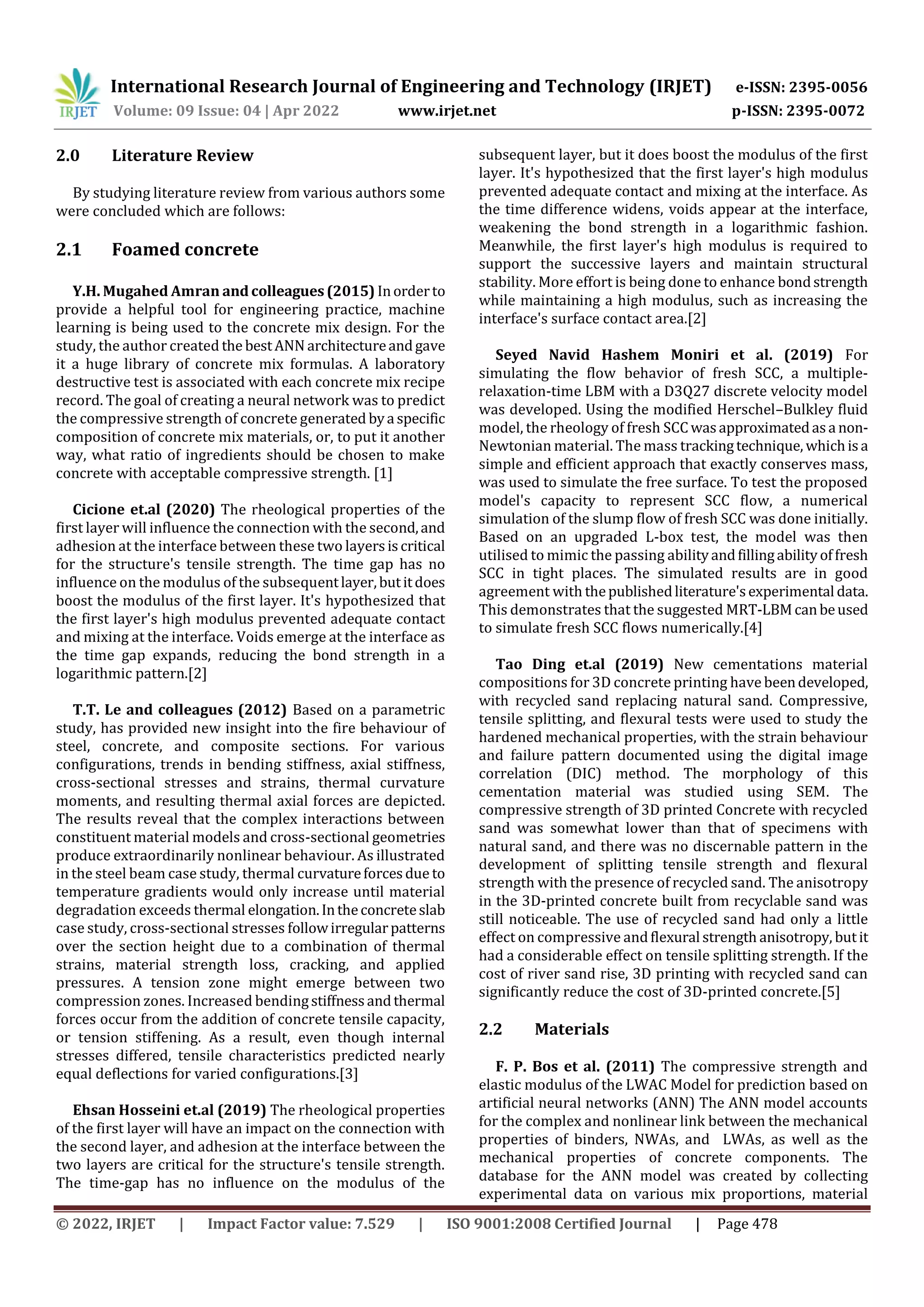 Experimental Investigation on Interlayer Bonding Strength of 3D Printed ...