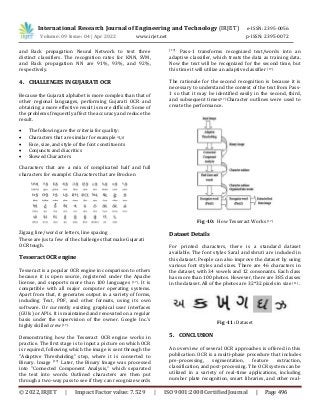 Printed Gujarati Character Recognition: A Review | PDF
