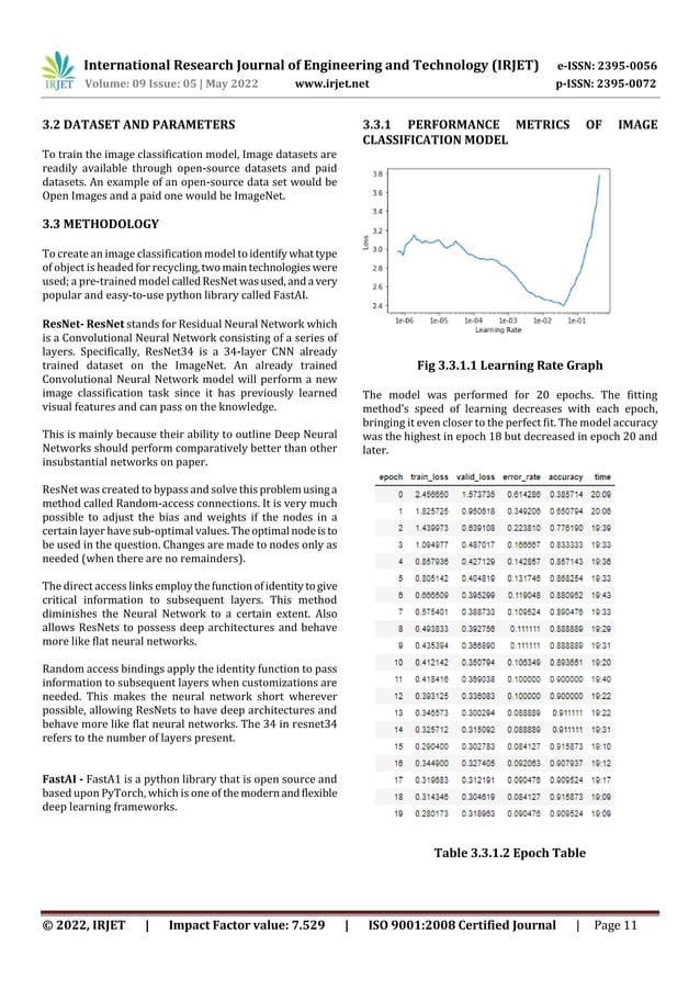 USING IMAGE CLASSIFICATION TO INCENTIVIZE RECYCLING | PDF