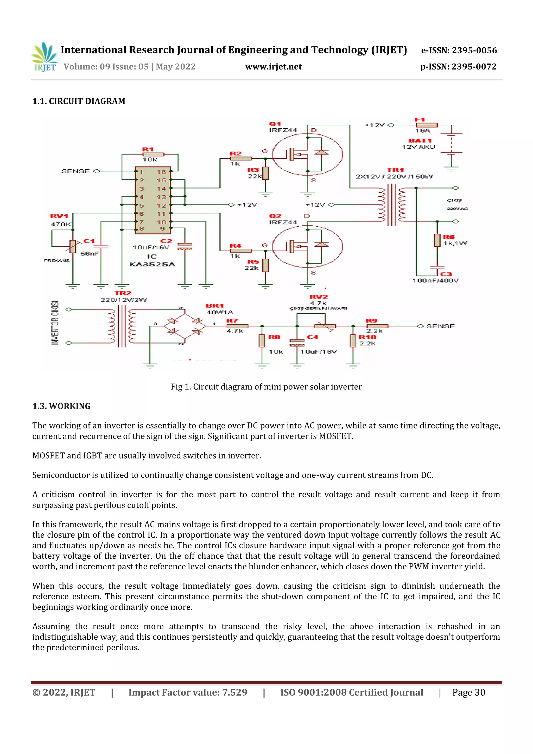 Designing of 12V to 220V(150watt) Compatible Inverter for Small Rating ...