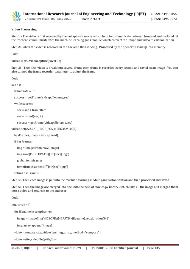 Cartoonization of images using machine Learning | PDF | Graphics Software | Computer Software ...