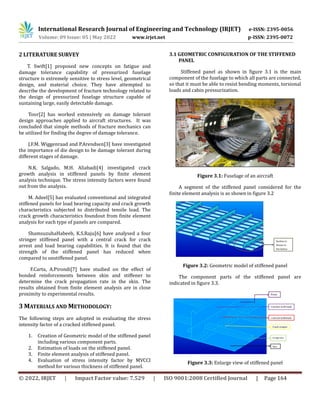 Fail Safe Design of an Aircraft Stiffened Panel by Stress Intensity ...