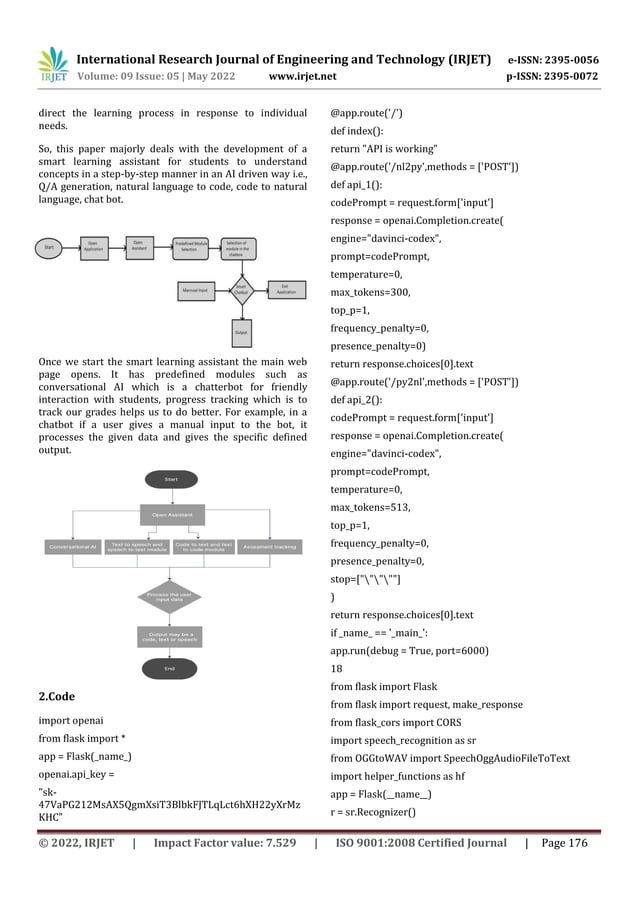 SMART LEARNING ASSISTANT | PDF | Education industry | Industries