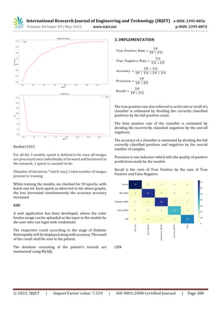 Automated Detection of Diabetic Retinopathy Using Deep Learning | PDF