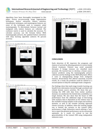 BREAST CANCER DETECTION USING MACHINE LEARNING | PDF | Photo Editing Software | Computer ...