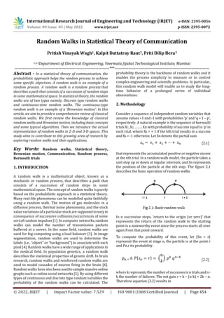 Random Walks in Statistical Theory of Communication | PDF