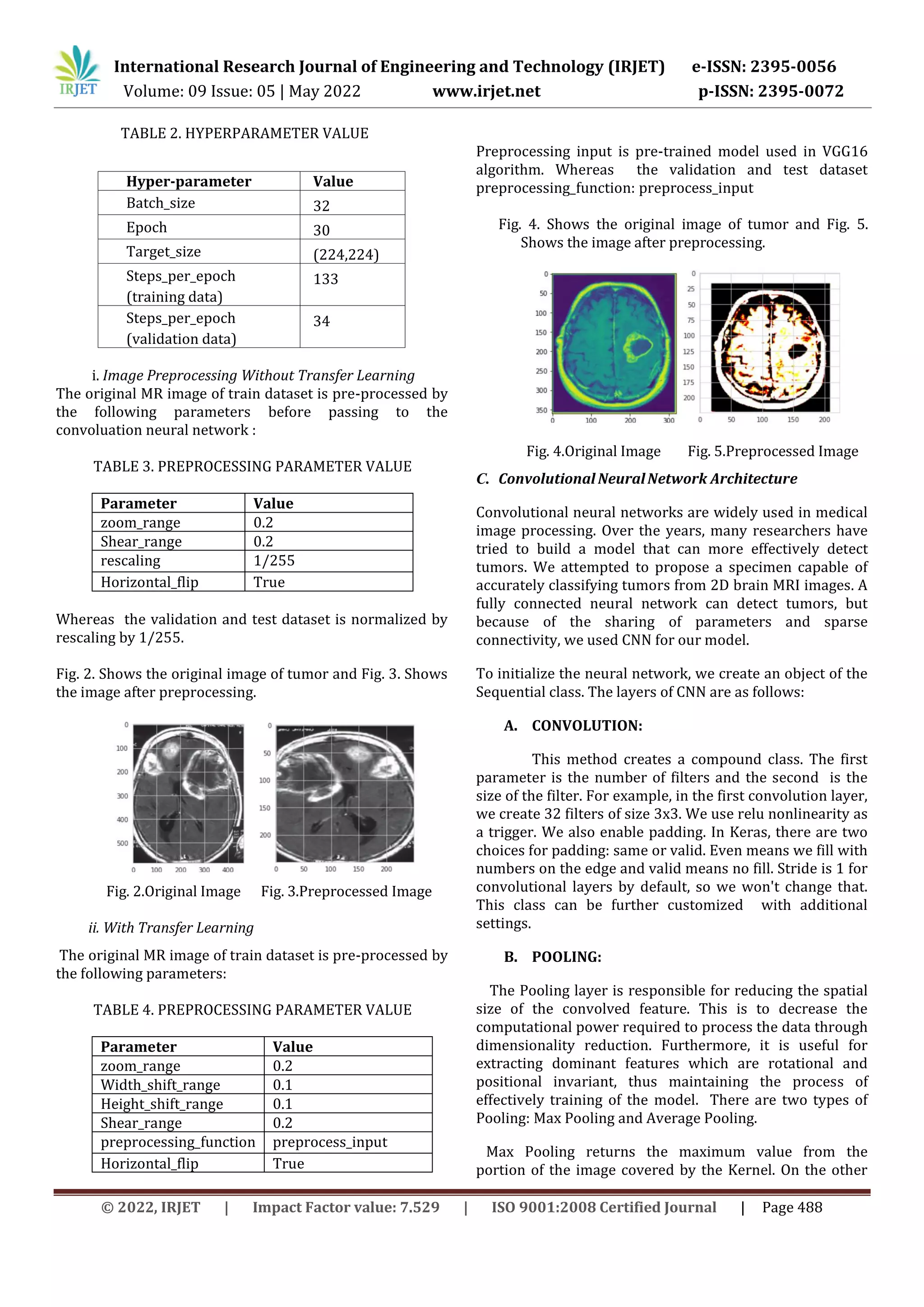 Brain Tumor Detection From MRI Image Using Deep Learning | PDF