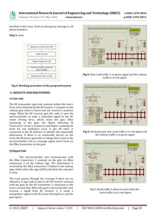 Automation of Railway Gate and Road traffic using Internet of Things ...
