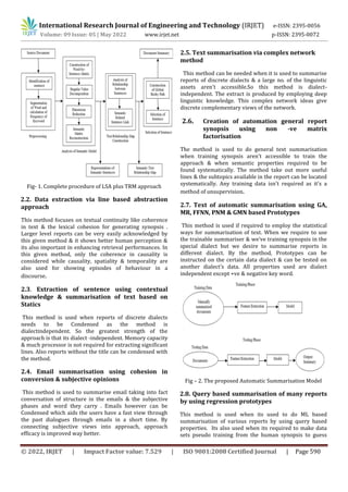 EXTRACTIVE TEXT SUMMARISATION TECHNIQUES- A SURVEY | PDF | Programming Languages | Computing