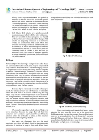 Review Paper on Lathe Machine Components and It’s Application | PDF