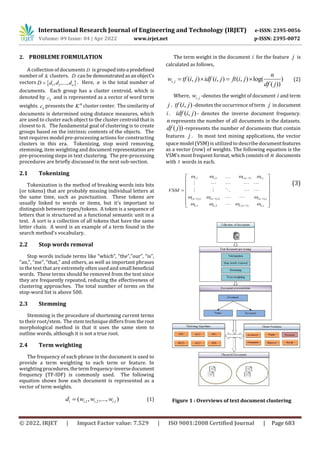 Reviews on swarm intelligence algorithms for text document clustering | PDF