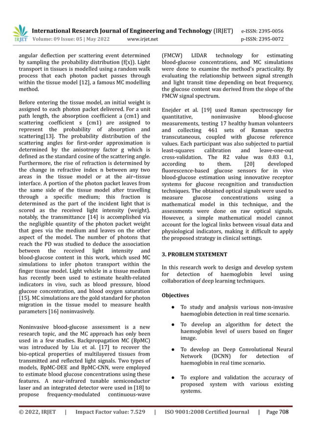 Bloodless Haemoglobin level Detection using Deep Convolution Neural Network | PDF