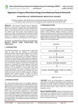 Signature Forgery Detection Using Convolutional Neural Network | PDF