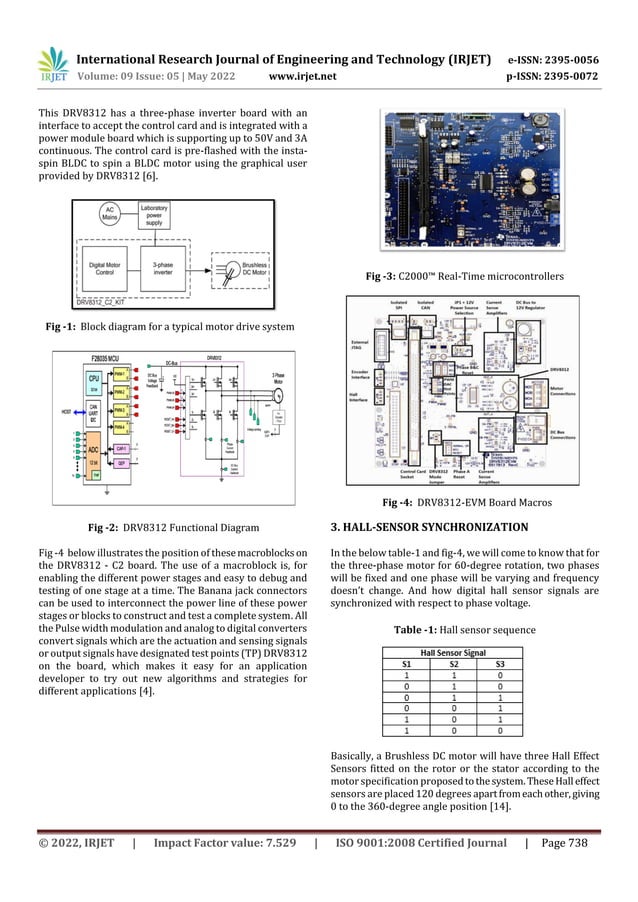 Performance Optimization for Brushless DC Motor Using DRV8312 Evaluation Board | PDF