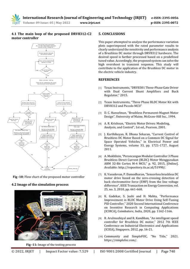 Performance Optimization for Brushless DC Motor Using DRV8312 Evaluation Board | PDF