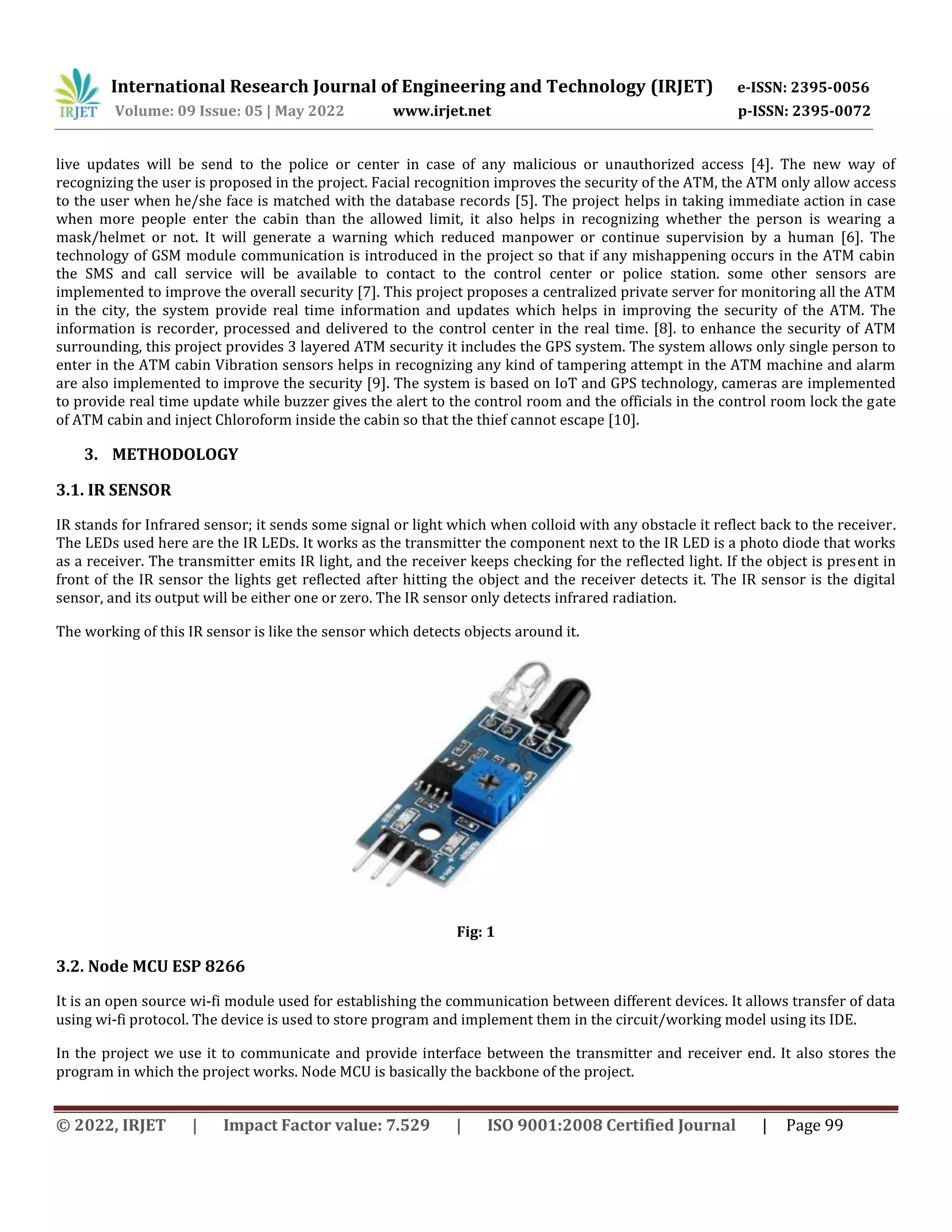 ADVANCE ATM SECURITY SYSTEM | PDF