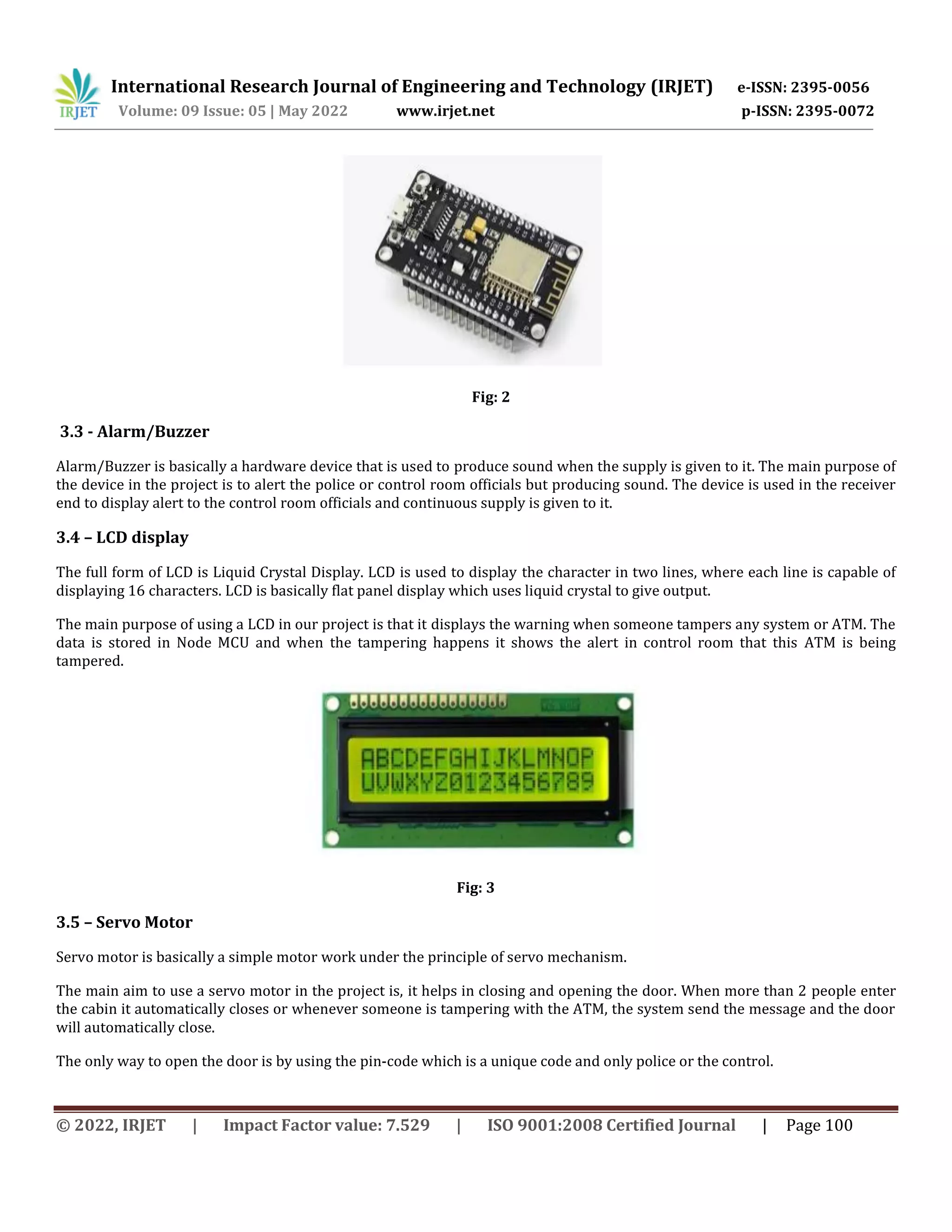 ADVANCE ATM SECURITY SYSTEM | PDF