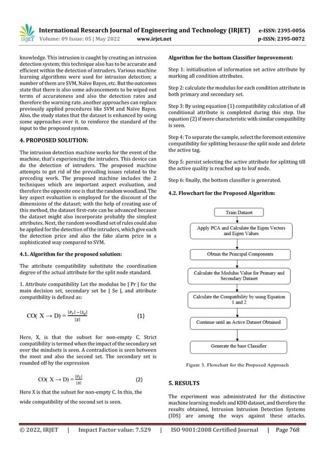 Intrusion Detection System Using Pca With Random Forest Approach Pdf