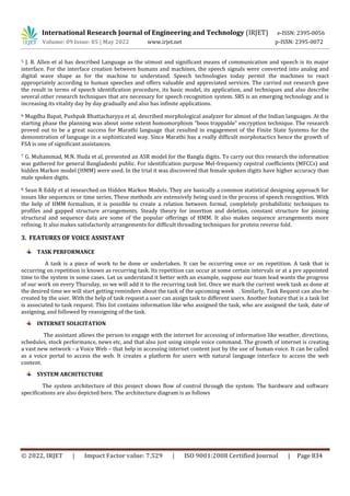 Voice Assistant Using Python and AI | PDF