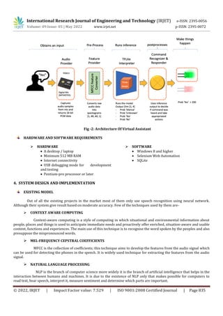 Voice Assistant Using Python and AI | PDF