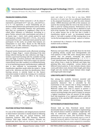 DETECTION OF MALICIOUS SOCIAL BOTS USING ML TECHNIQUE IN TWITTER NETWORK | PDF