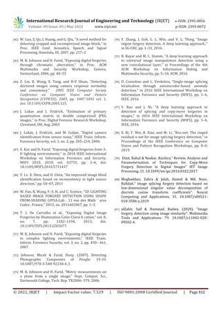 A Study of Image Tampering Detection | PDF