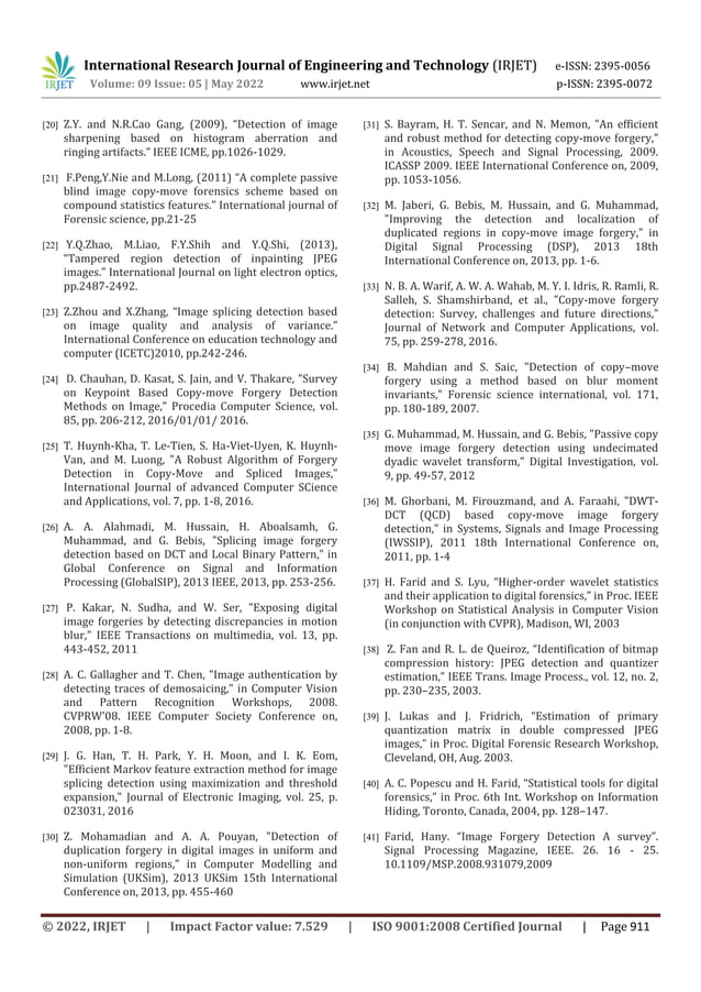 A Study of Image Tampering Detection | PDF | Photo Editing Software | Computer Software and ...