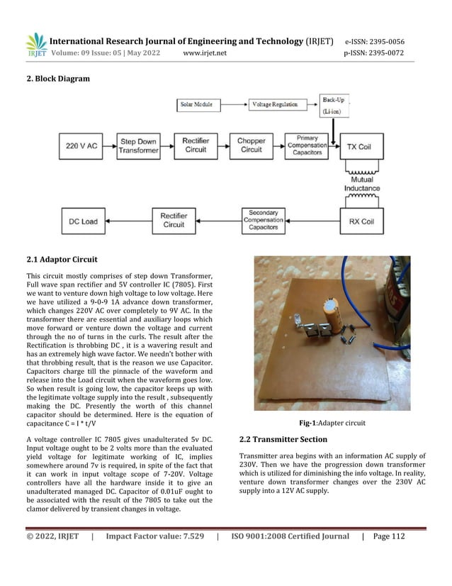 WIRELESS MOBiLE CHARGER USING MUTUAL INDUCTION | PDF