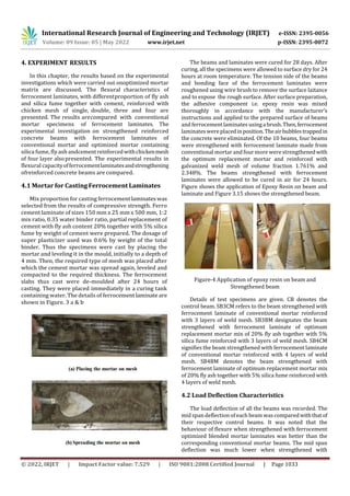 Flexural Behaviour of Reinforced Concrete Beams Rehabilitated With Ferro-cement Laminate | PDF ...