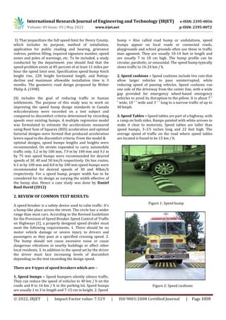 Reading and Analyzing of Non-Newtonian speed Bumps (speed breakers) | PDF