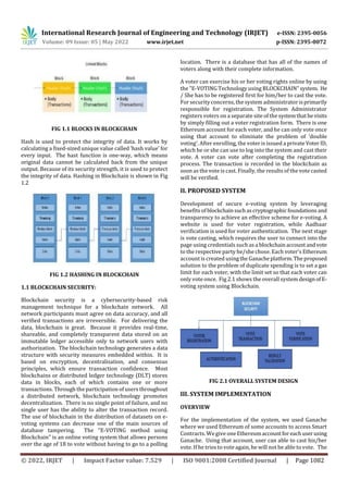E-VOTING SYSTEM USING BLOCKCHAIN | PDF | Databases | Computer Software and Applications