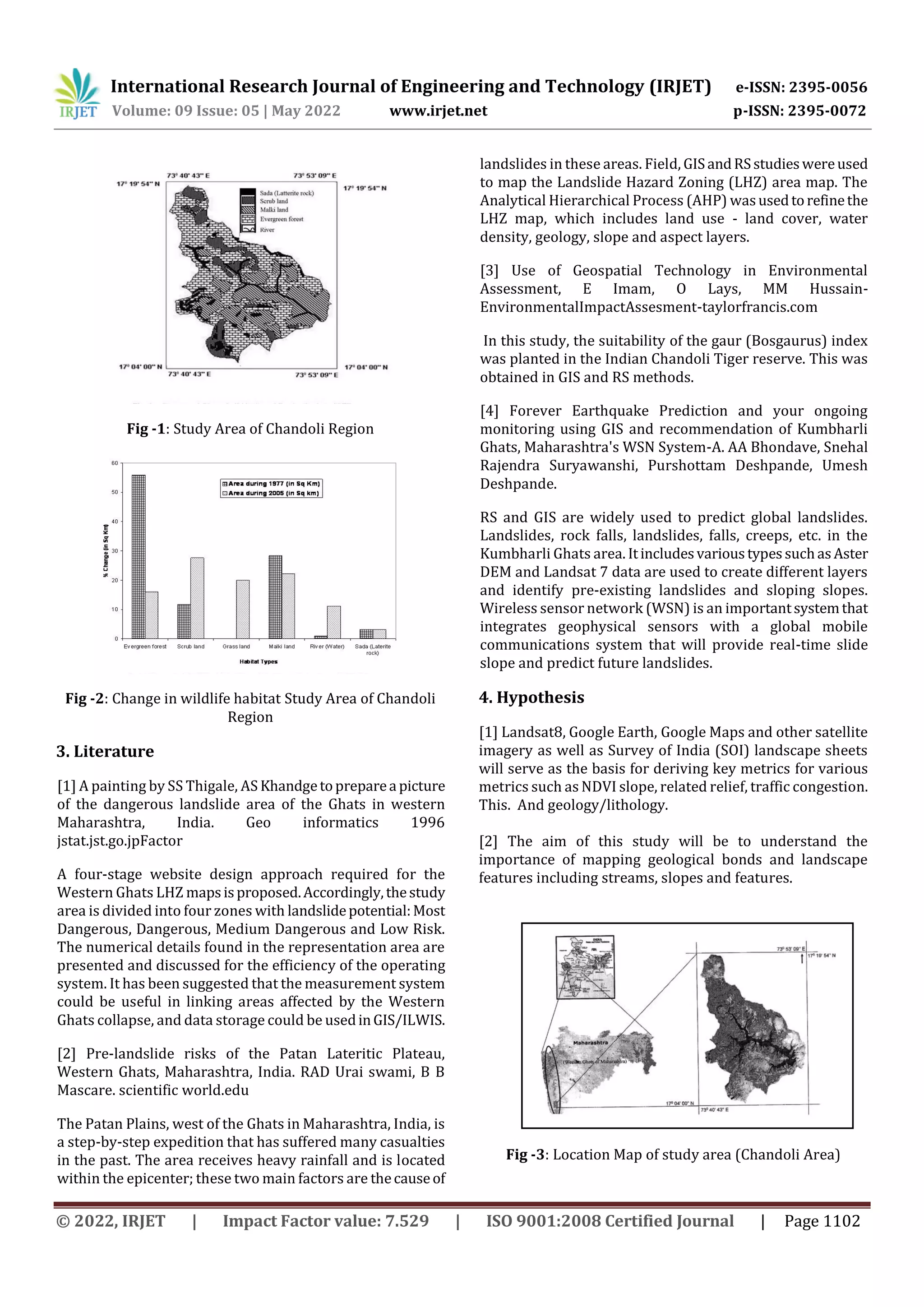 Review Paper: Analysis of Landslide Hazard Zones (Hotspots ...