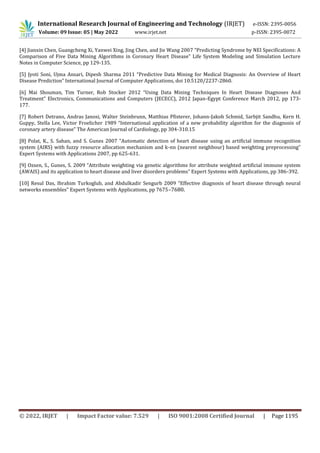 HEART DISEASE PREDICTION RANDOM FOREST ALGORITHMS | PDF | Heart and ...