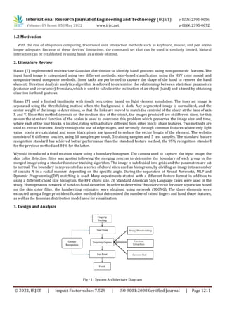 Gesture Recognition System | PDF | Computer Peripherals | Computing