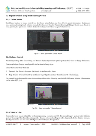Gesture Recognition System | PDF | Computer Peripherals | Computing