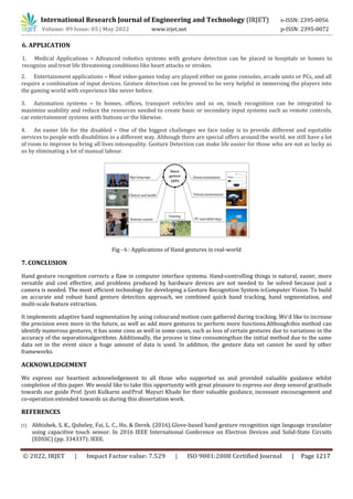 Gesture Recognition System | PDF | Computer Peripherals | Computing